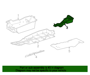 2013-2018 Toyota RAV4 Under Cover 58398-0R030 | Toyota Parts Center