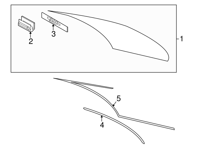 2014-2020 Lexus Back Glass 64801-53090 | OEM Parts Online