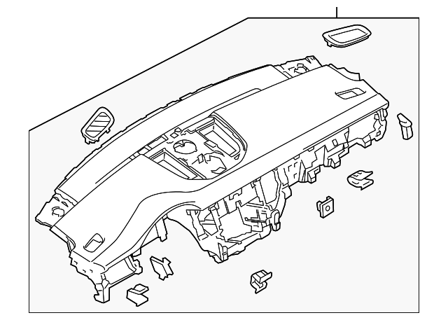 2015-2018 Porsche Macan Instrument Panel 95B-857-003-BQ-OK6 | Checkered ...