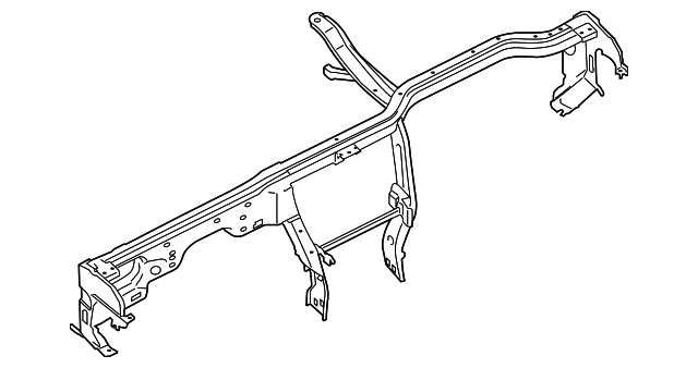2015-2024 Porsche Macan Cross-Member 95B-857-011 | Sunset Porsche Parts