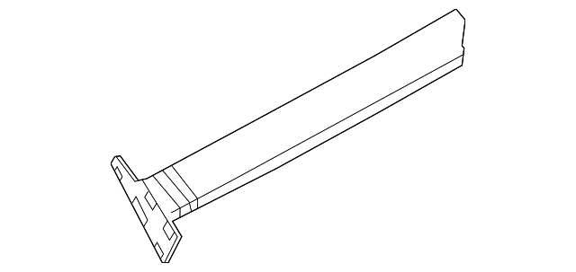 2014-2018 Jeep Cherokee Lower Load Beam - Passenger Side (RH ...