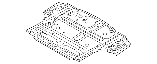 65513-C5000 - Rear Floor Pan 2016-2020 Kia Sorento | Kia.Parts Store