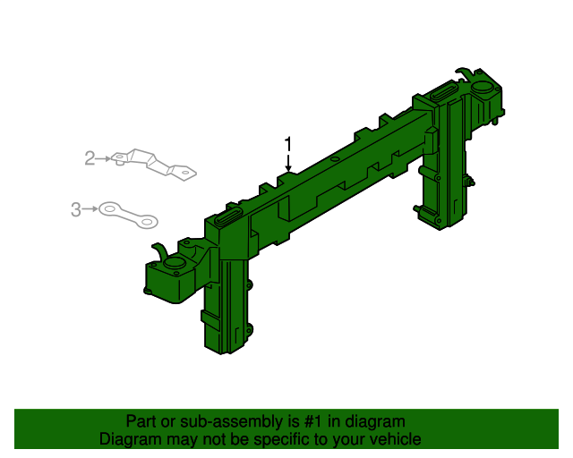 Genuine BMW 54-62-7-290-646 | Roll Bar | FREE Shipping on Most Orders ...