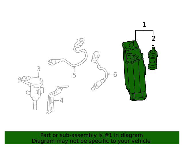 222-470-77-00 - Vapor Canister - 2018-2021 Mercedes-Benz | World ...
