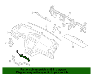 2015-2019 Subaru Lower Panel 66065AL00A | Subaru Parts Store