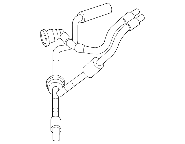 2007-2009 Audi Secondary Air Injection Pump Hose 8E0-201-934-C | Audi ...