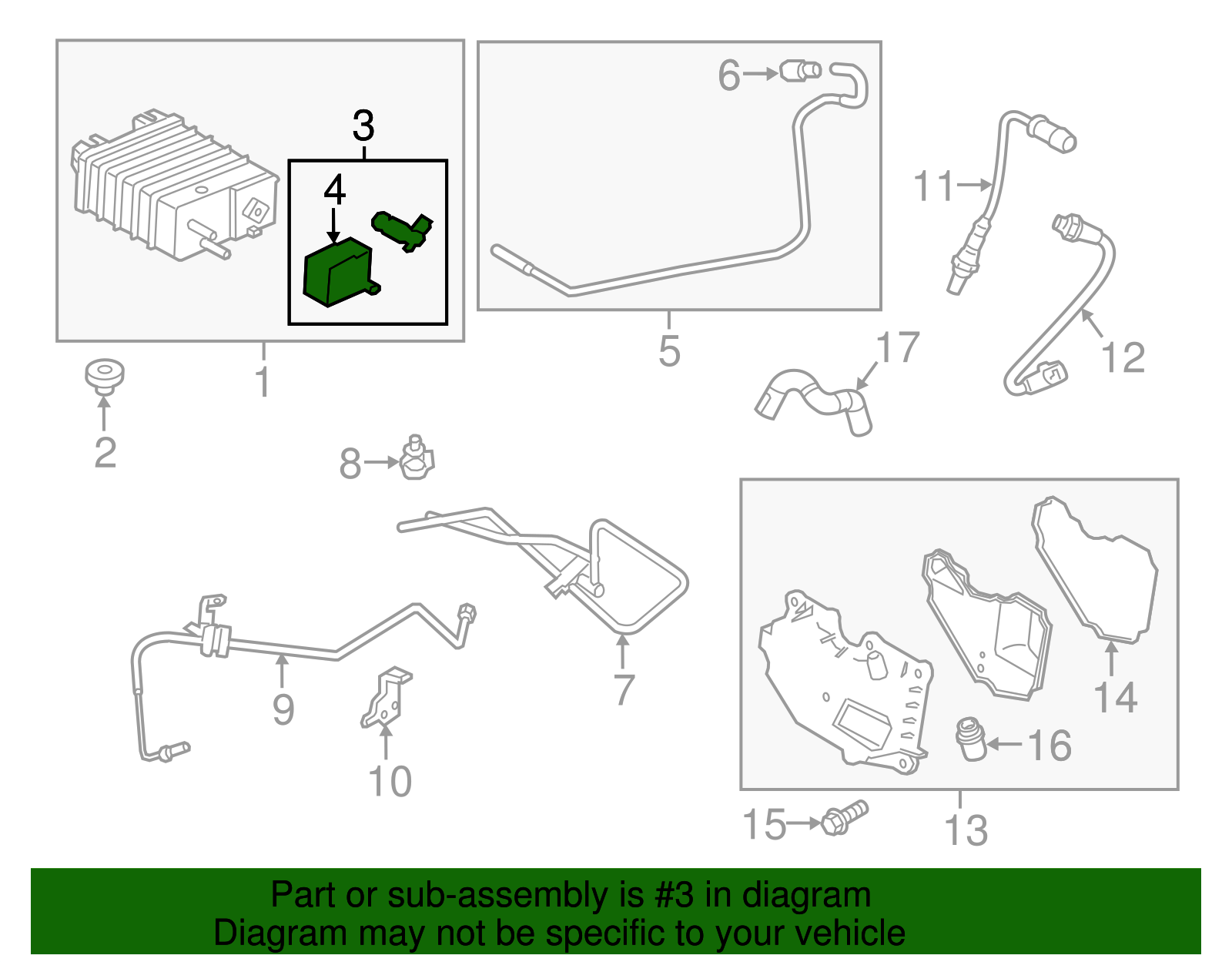 C1BZ-9C915-A - Purge Control Valve 2014-2025 Ford | Ford Parts Direct