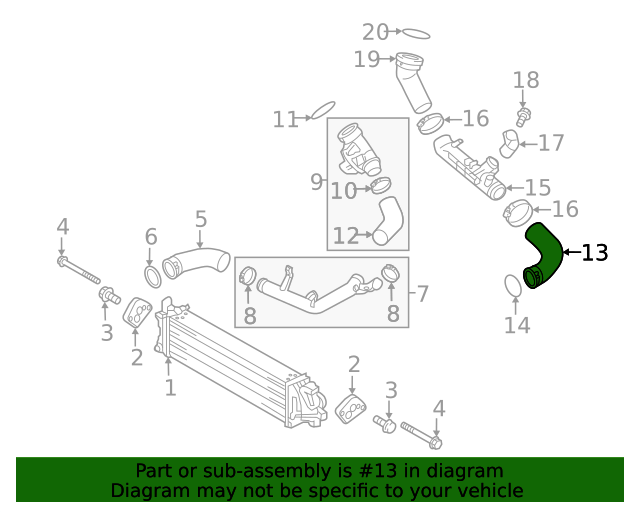 32222271 - Outlet Hose 2016-2022 Volvo | Volvo Cars Lancaster Parts
