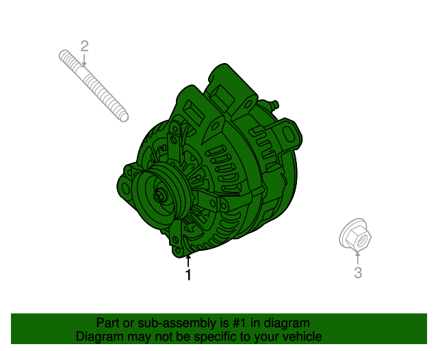 Buy Genuine GM Auto Parts - Generator (Part # 23279588) | GM Parts Store