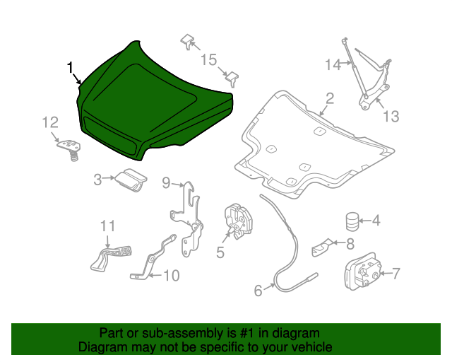 Volvo OEM Hood Part# 30796491 | OEM Vehicle Parts