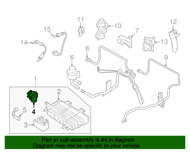2006-2015 Ford Vent Control Solenoid 9U5Z-9F945-E | Blue Springs Ford