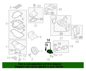 OEM Porsche Oil Filter Housing (9a210714601) 2017-2020 Porsche | OEM ...