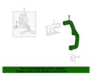 207-832-04-00 - Side Duct 2014-2015 Mercedes-Benz | Mercedes-Benz USA Parts