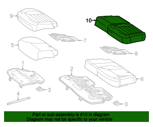 166-920-03-33-9D88 - Seat Cover 2013-2019 Mercedes-Benz | Mercedes-Benz ...