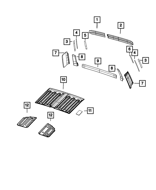 2020-2025 Jeep Gladiator Retainer 68367349AB | My Mopar Parts