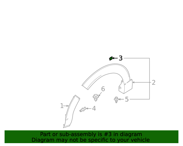 2020-2024 Mazda Wheel Opening Molding Protector TK78-51-954 ...