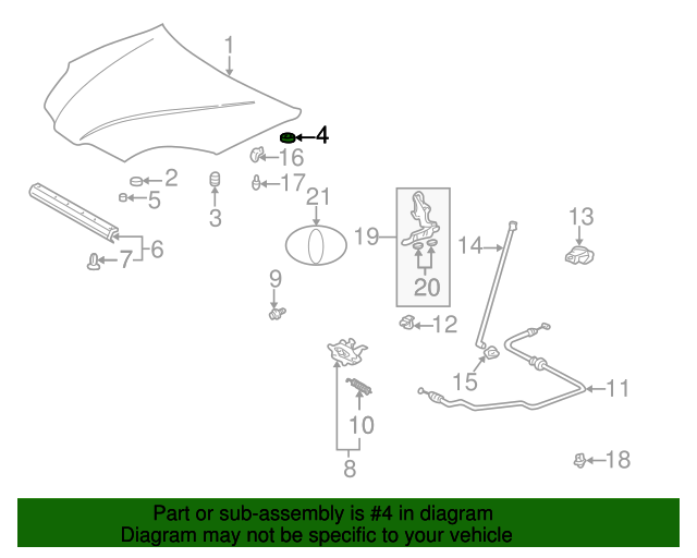 1993-2024 Toyota Door Shell Plug 90950-01506 | Elmhurst Toyota Parts