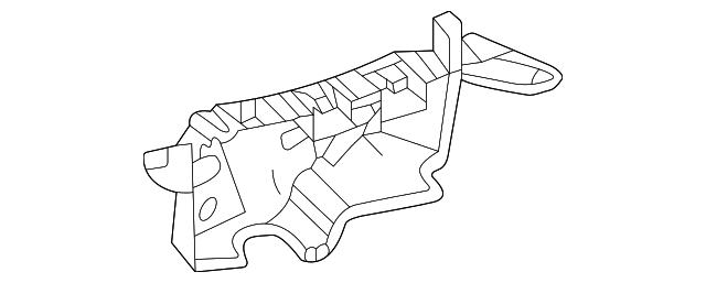 2020-2023 Cadillac CT4 Passenger Side Front Bumper Fascia Guide ...