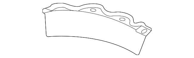 2020-2024 Cadillac CT4 Front Passenger Side Tire Front Air Deflector ...