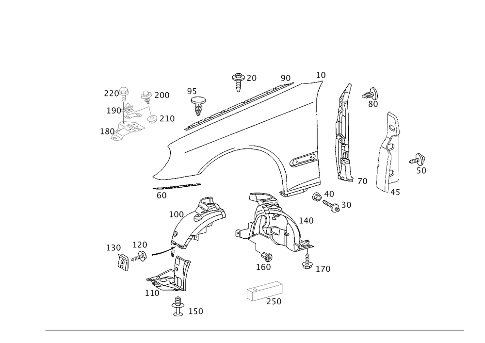 203-881-04-23 - Cover 2001-2007 Mercedes-Benz | Mercedes-Benz USA Parts