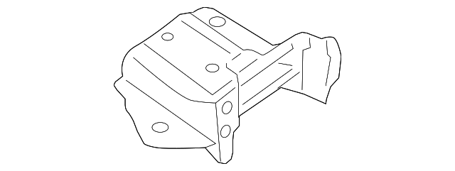 2005-2021 Nissan Frame Stiffener - Driver's Side (LH) 743C6-EA030 ...