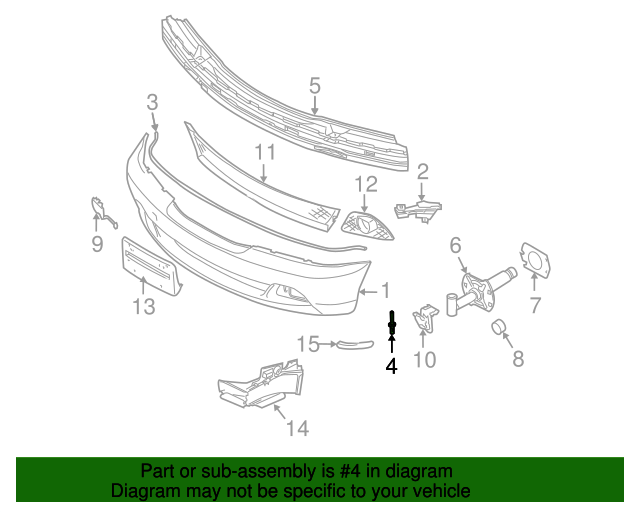 51118222901 - 2000-2020 BMW Expanding Rivet (51-11-8-222-901) | BMW of ...