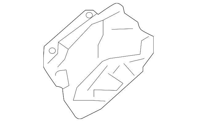 8W0-804-174-A - Exhaust Heat Shield 2017-2023 Audi | Audi OEM Parts