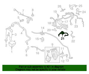 2016-2018 Land Rover Control Solenoid LR076235 | Land Rover Parts Counter