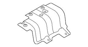 28795-1W400 - Heat Shield 2015-2017 Kia Rio | Kia.Parts Store