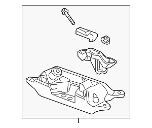 84056866 - Automatic Transmission Mount 2017-2018 Cadillac CT6 ...