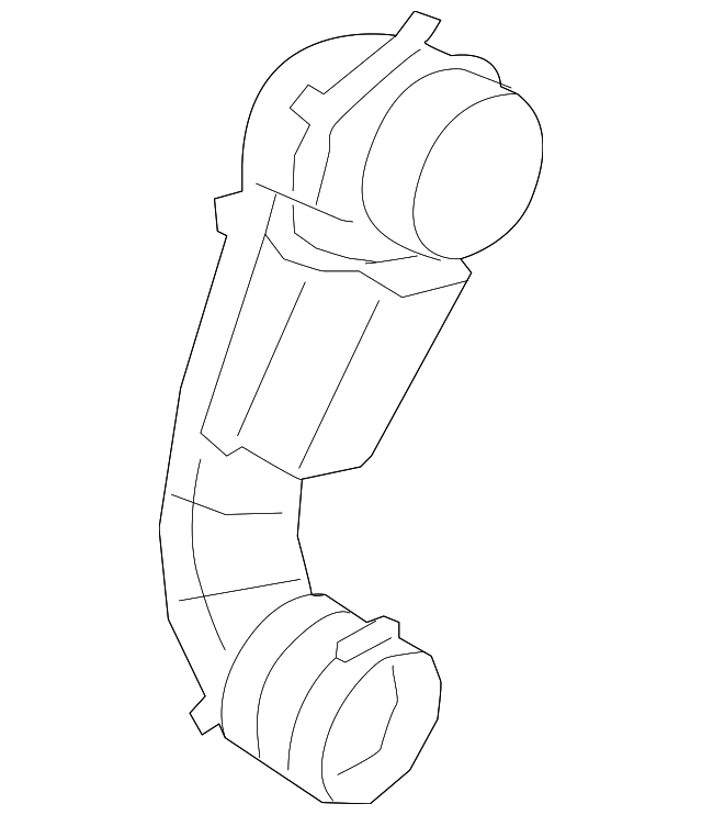 2019-2024 Ford Air Inlet Tube K2GZ-9B659-H | QuirkParts