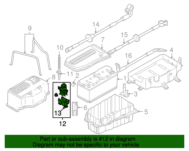 2004-2010 Volkswagen Touareg Battery Relay 7L6-919-507-A | QuirkParts