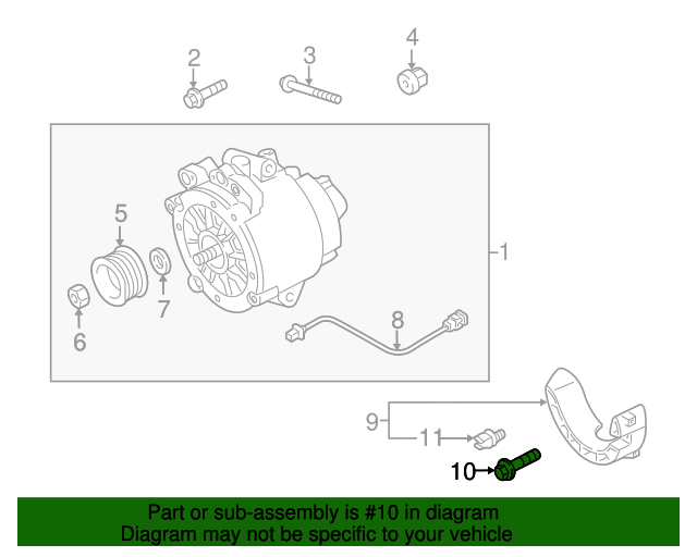 2010-2018 Porsche Mount Bracket Bolt 999-073-908-31 | OEM Parts Online
