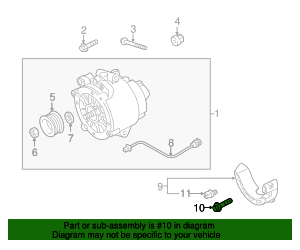 2010-2018 Porsche Mount Bracket Bolt 999-073-908-31 | OEM Parts Online