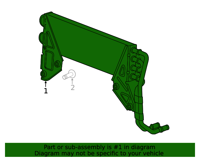 2019 Ram Power Steering Cooler 68359759AB | TascaParts.com