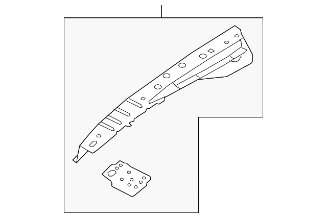 2008-2019 Ford Upper Rail DG1Z-16154-A | OEM Parts Online