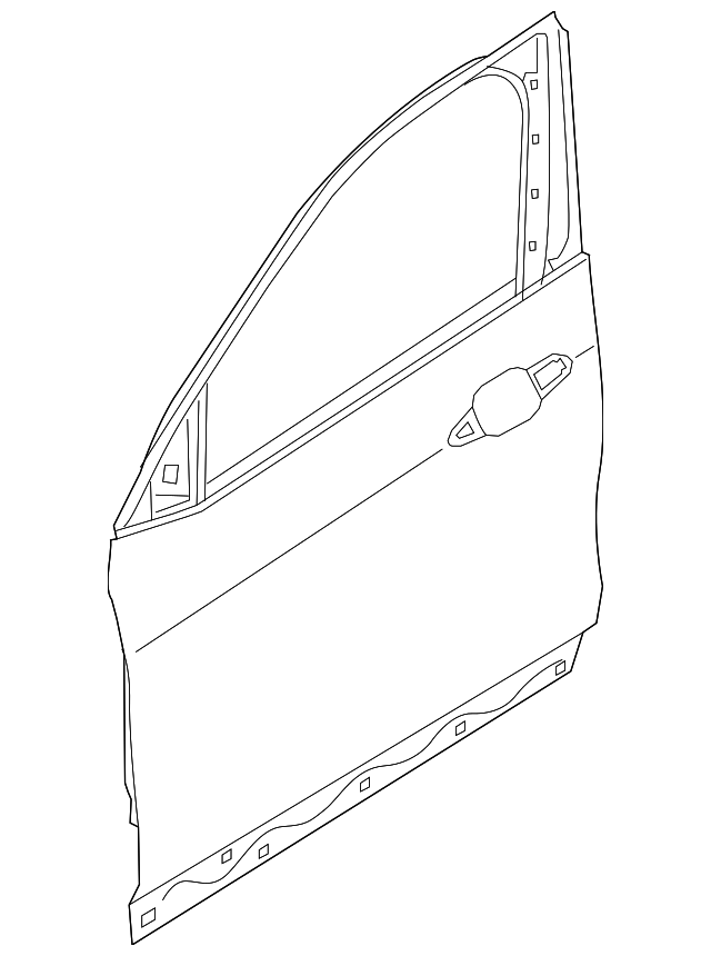 Genuine BMW 41-00-8-491-727 | Door Shell | FREE Shipping on Most Orders ...