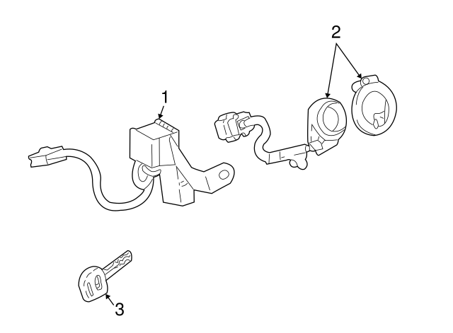 89786-60050 - Transmitter - 1998-2002 Toyota Land Cruiser | Lithia ...