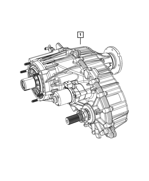 Transfer Case and PTU Assembly for 2021 Ram 1500 | Mopar eStore
