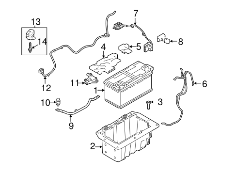 Battery for 2014 Land Rover Range Rover | Sacramento Land Rover Parts