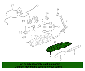WFN500021 - Land Rover Range Rover Sport Fuel Tank Lower Shield 2006 ...