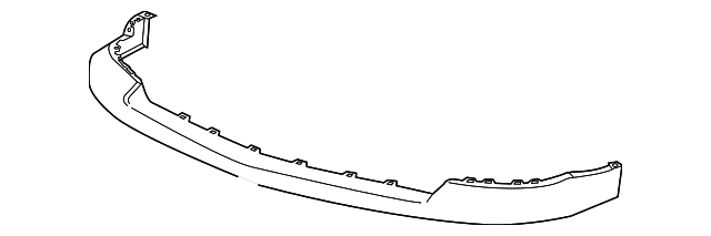 2014-2015 Chevrolet Silverado 1500 Primed Front Bumper Fascia Trim Cap ...