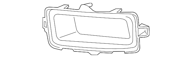 2014-2015 GM Fog Light Trim 22944879 | GMPartsDirect.com