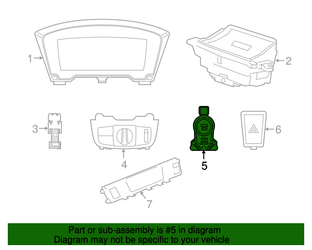 61319158463 - 2014-2020 BMW Ignition Switch (61-31-9-158-463) | BMW of ...