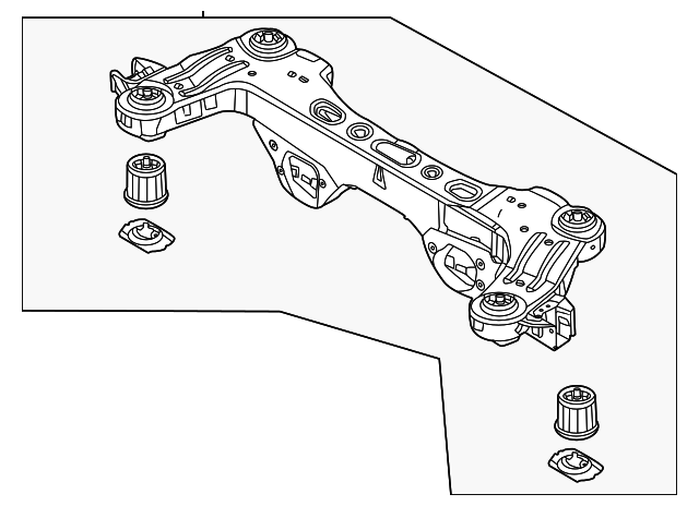 55405-R0000 - Suspension Cross-Member 2022 Kia Carnival | Kia.Parts Store