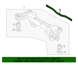 55495-R0000 - Rear Brace 2022 Kia Carnival | Kia.Parts Store