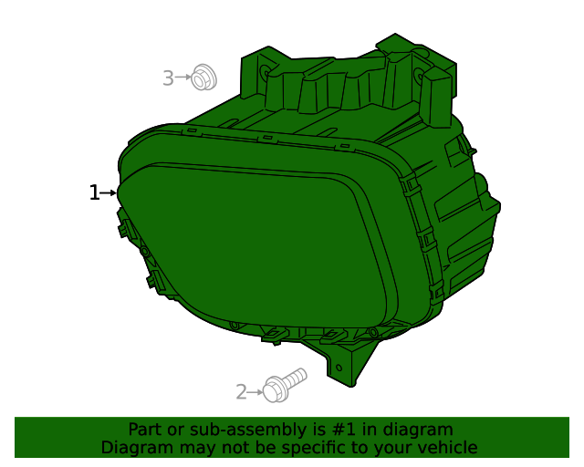 92202-J2000 - Fog Lamp Assembly 2020-2022 Kia Soul | Kia.Parts Store
