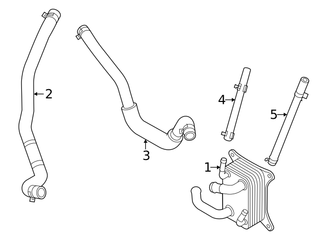 2021-2023 Hyundai Santa Fe Upper Hose 25414-CL000 | OEM Parts Online