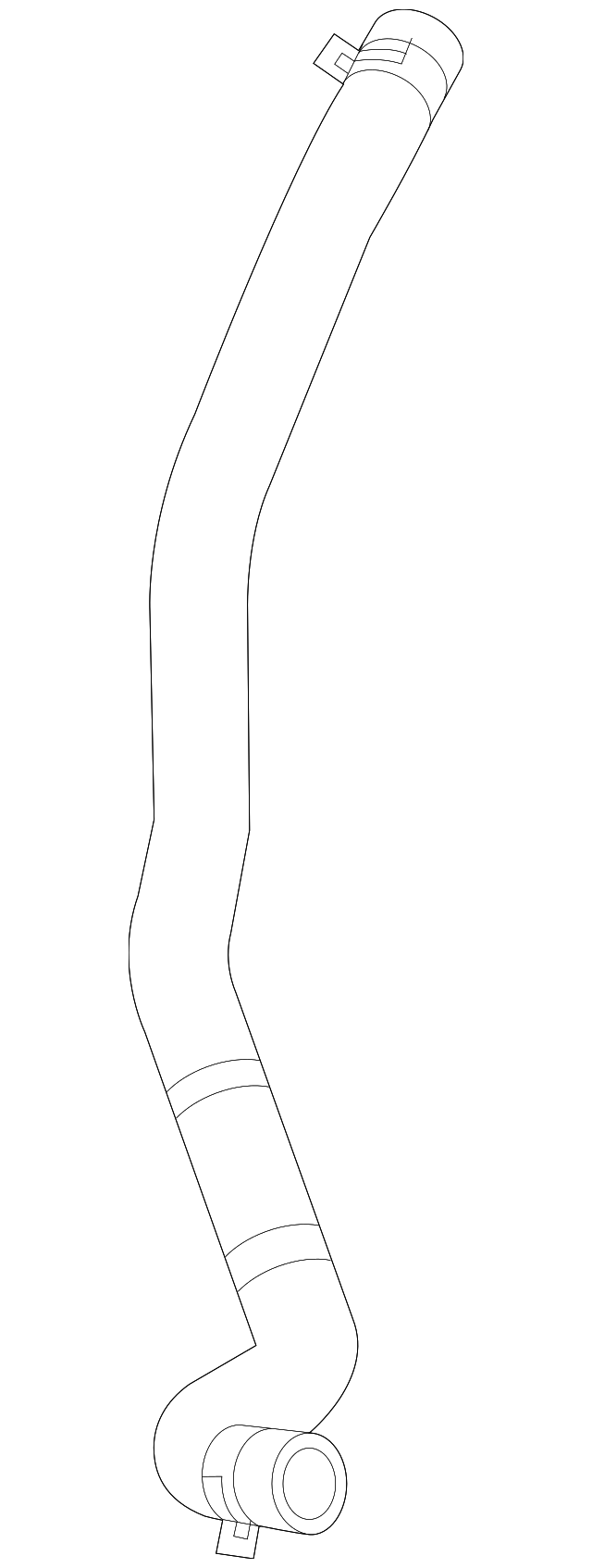 2021-2023 Hyundai Santa Fe Upper Hose 25414-CL000 | OEM Parts Online