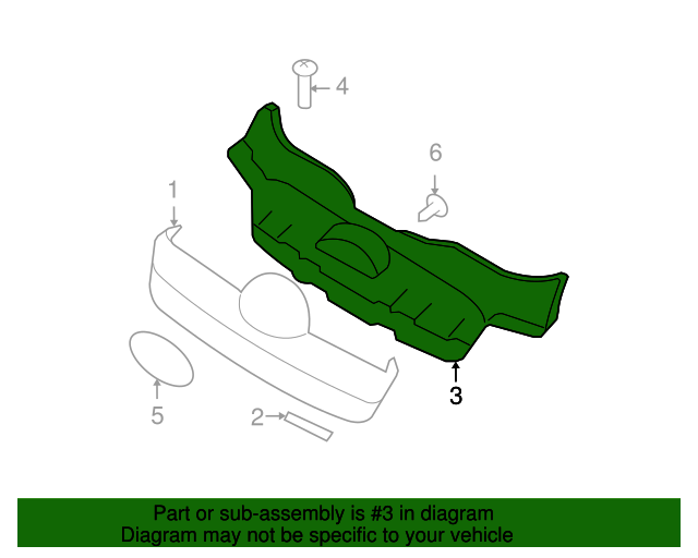 2007-2011 Hyundai Accent Grille Cover 86366-1E000 | QuirkParts
